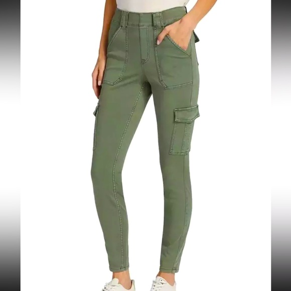 Spanx Stretch Twill Ankle Cargo Pants